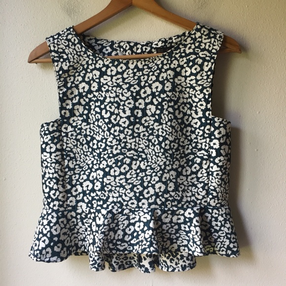 Zara | Pants & Jumpsuits | Zara Leopard Print Set Pants Top | Poshmark